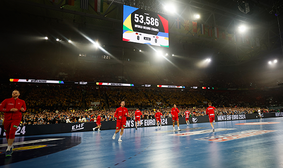 World-record crowd witnesses Men‘s EHF EURO 2024 opening