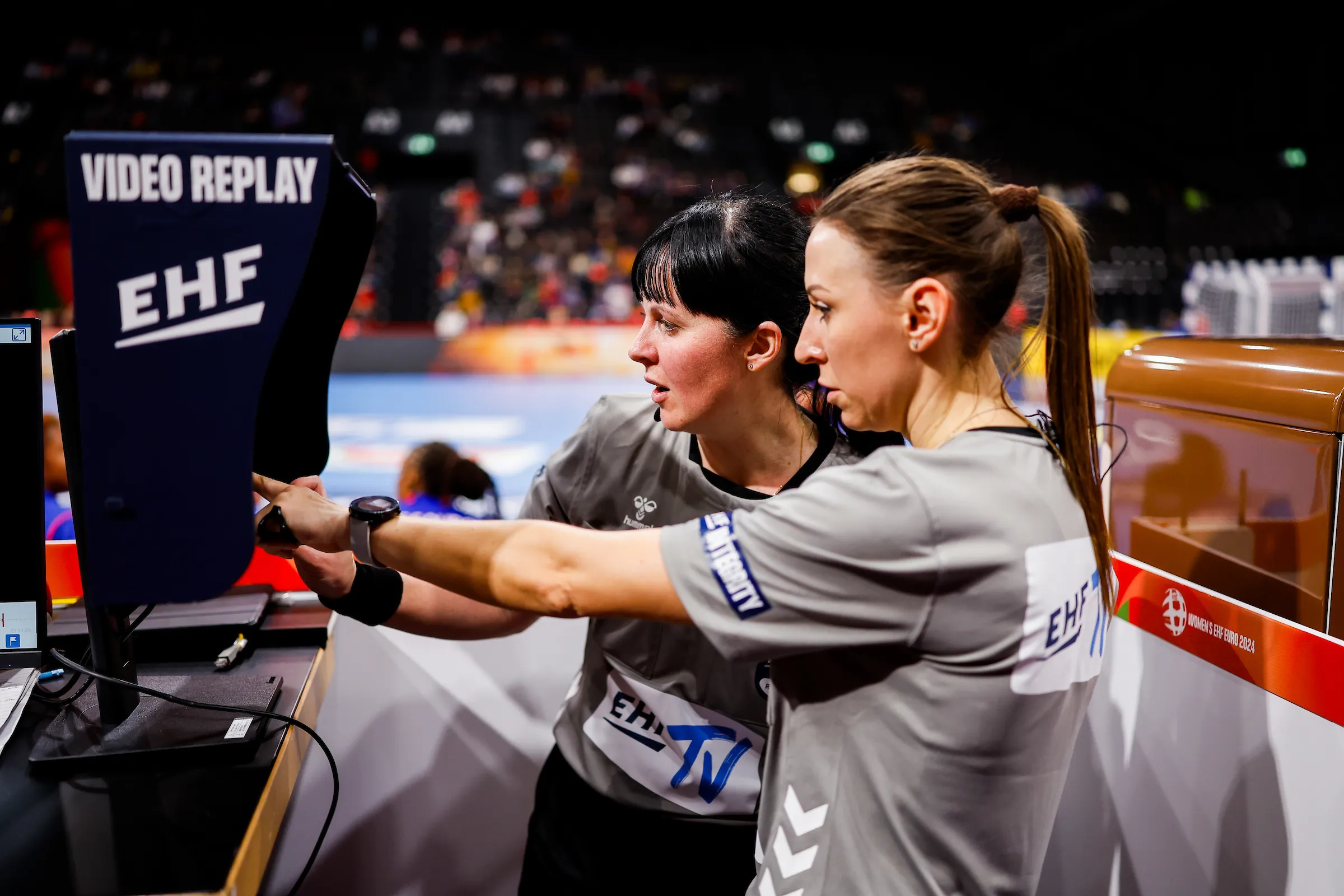 Video replay enhancing image of handball, analysis finds