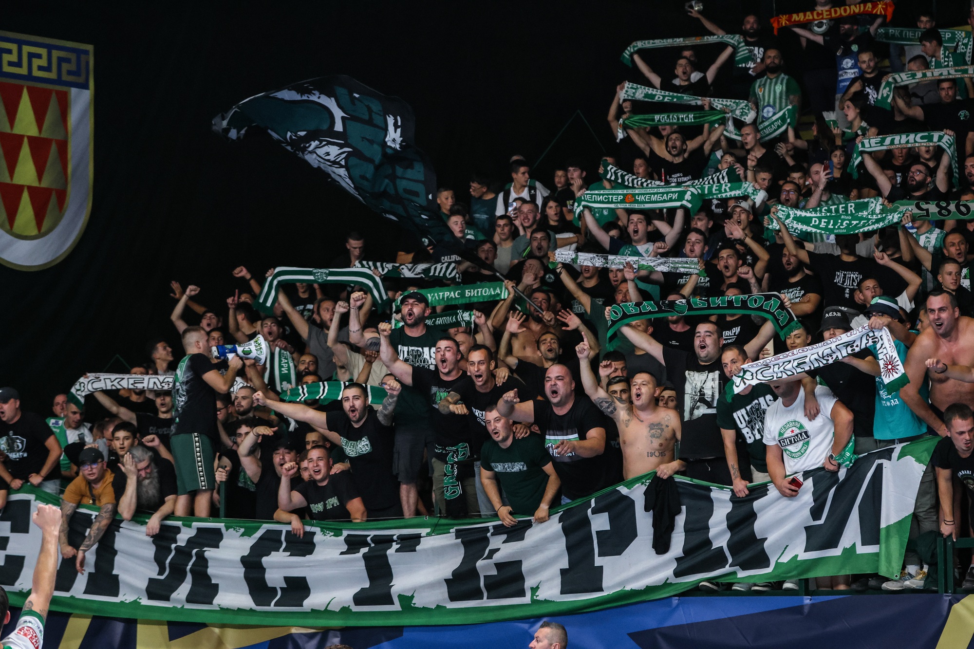 CL handball: Meet the fans from Bitola