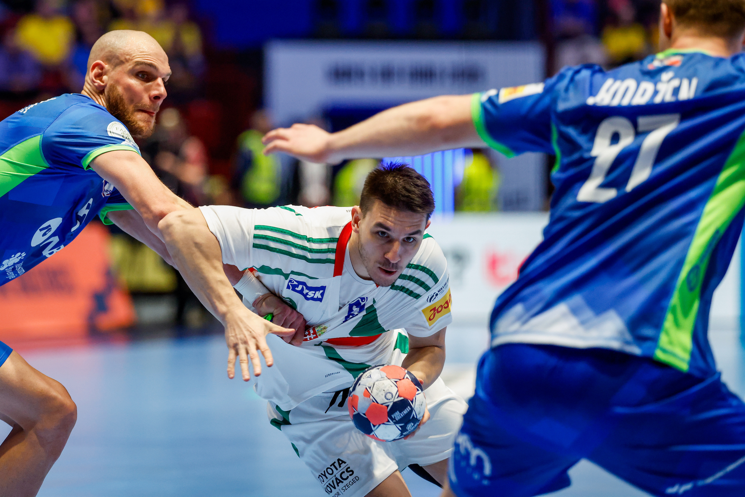Blaž Janc drives Slovenia to first Men's EHF EURO 2026 main round win